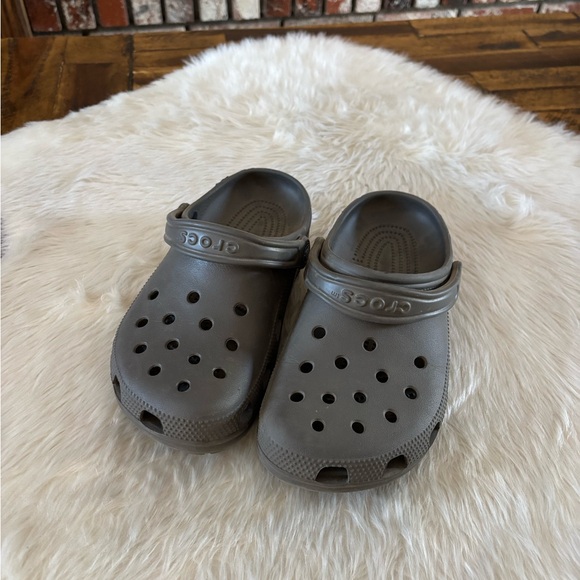 CROCS | Shoes | Crocs Kids Charcoal Sandals | Poshmark